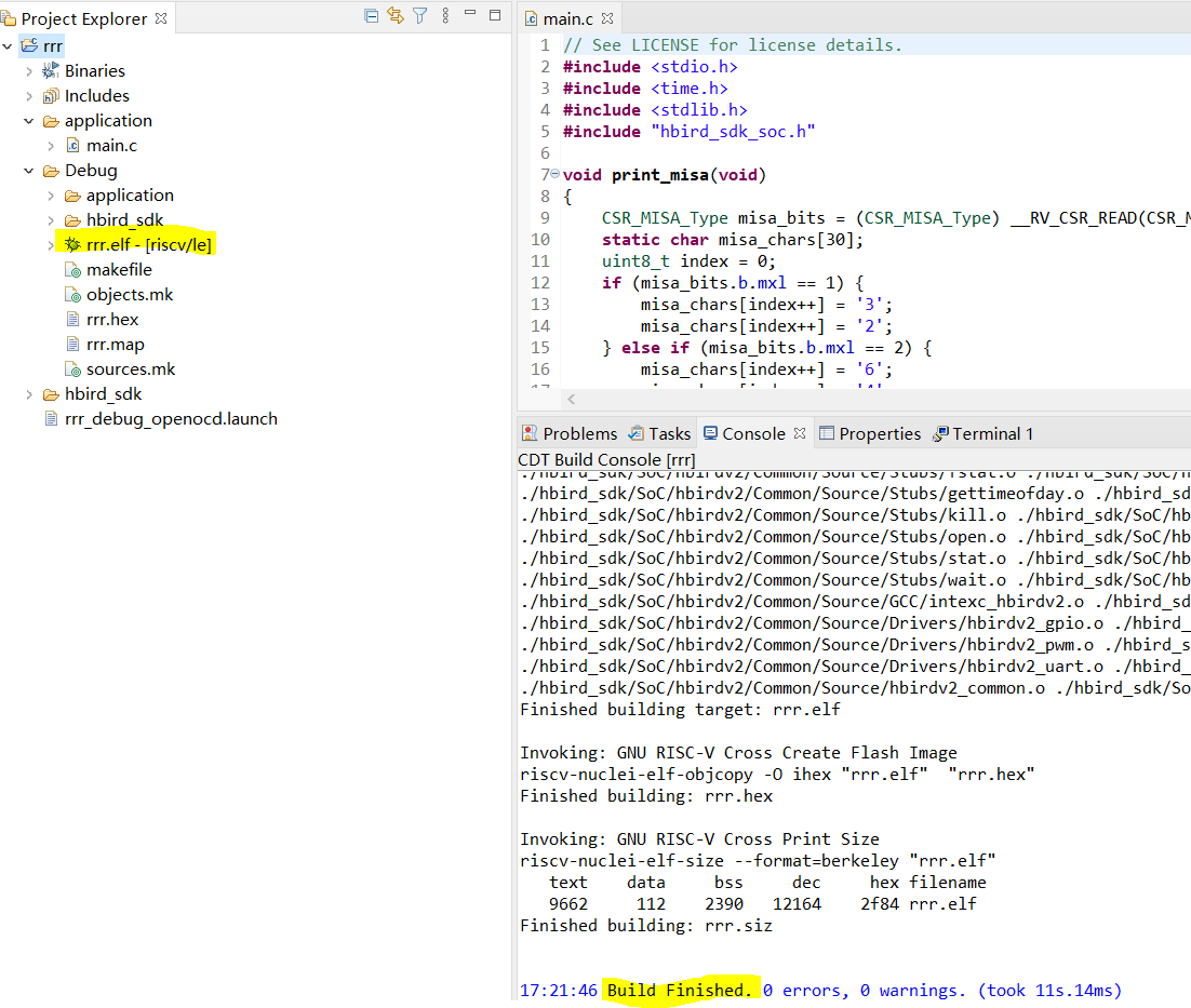 DDR200T/MCU200T上手测试 helloworld windows 蜂鸟E203 【Nuclei Studio2022.02使用】-CSDN博客