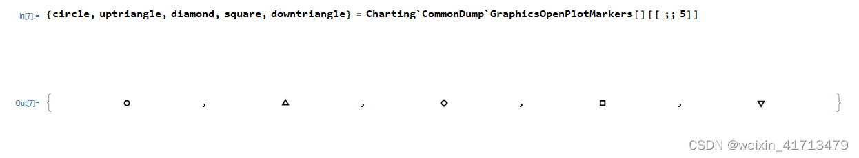 Mathematica获取openmarkers默认序列mathematica Marker Star Csdn博客