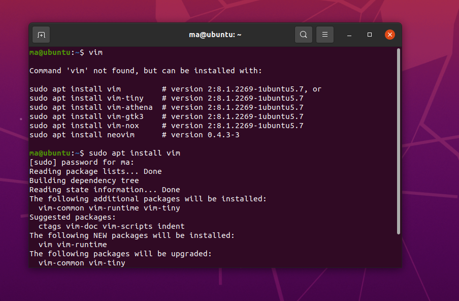 Linux shell运行代码&Hello world的编写_no string under cursor-CSDN博客