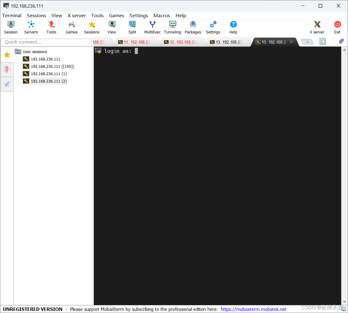 MobaXterm连接CentOS7_虚拟机 centos7.x ----ssl mobalxterm-CSDN博客