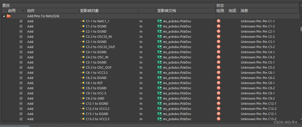 AD软件解决unknown pin问题_unknown pin:pin怎么修改-CSDN博客