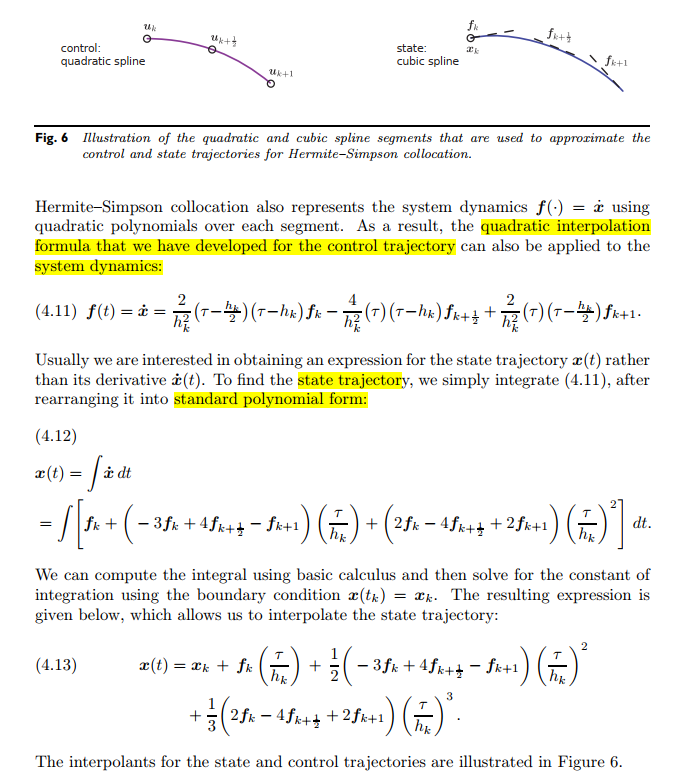 【trajectory optimization】2 method_埃尔米特辛普森配点法-CSDN博客