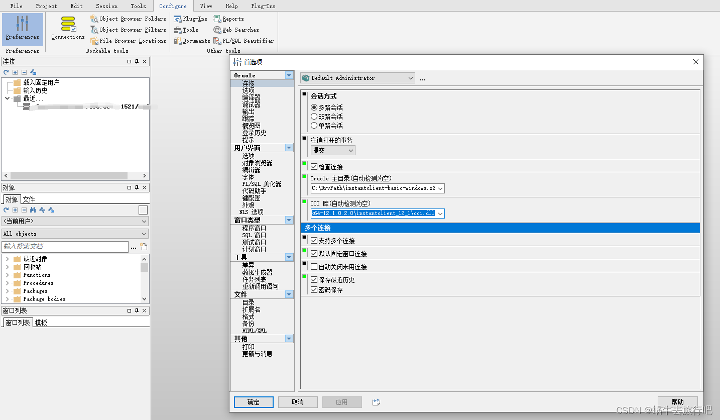 Windows系统下oracle Plsqldeveloper12的安装与配置plsql Developer 12 Csdn博客