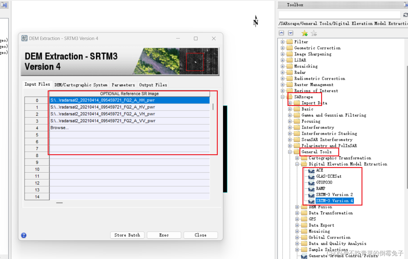 DEM数据的下载和导入到SARscape_sarscape下载dem-CSDN博客
