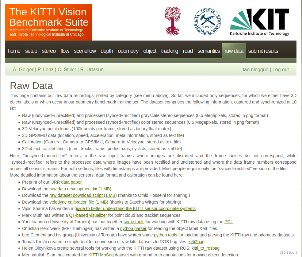 kitti数据集在ros中可视化一（显示（发布）点云、图像信息，学习笔记）_ros kitti数据集 点云-CSDN博客