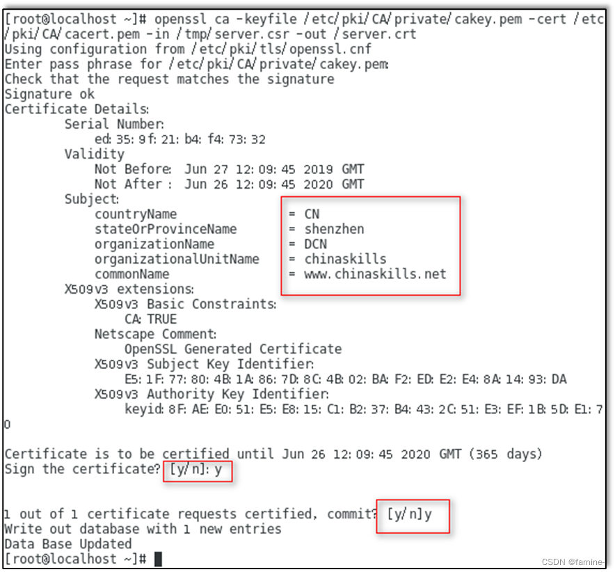 CentOS 7 搭建CA服务器 实现HTTPS取证_centos7配置ca证书服务器-CSDN博客