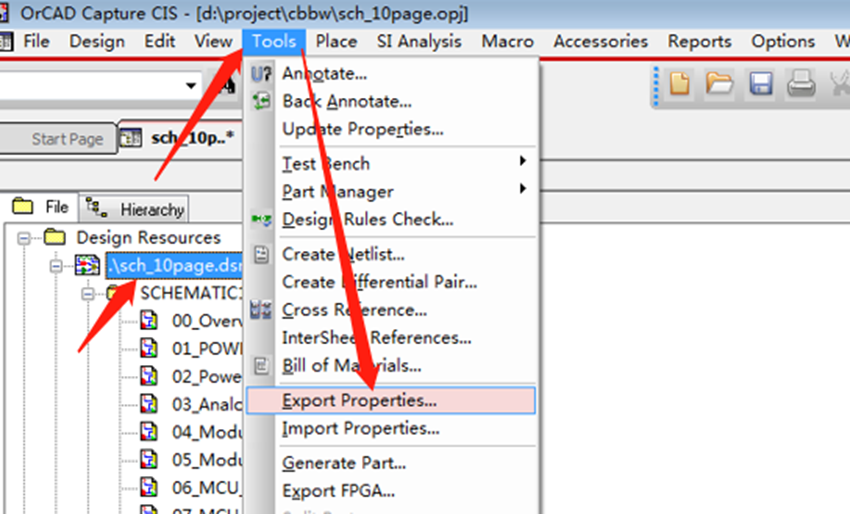 Cadence Orcad Capture 在excel中编辑所有元件属性然后导入设计图纸的方法orcad Excel修改元件属性 Csdn博客