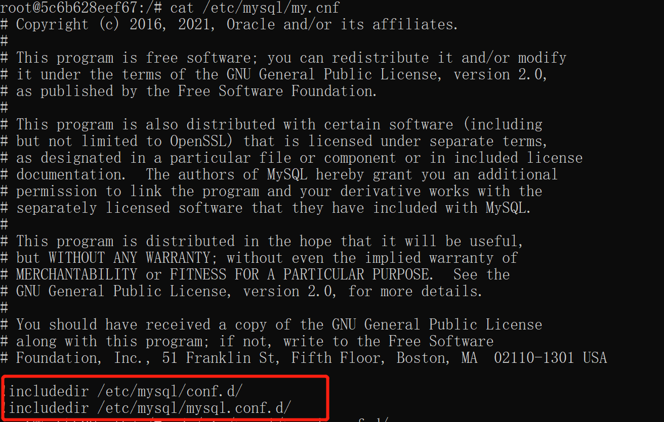 Docker中mysql5 7配置文件查找 Csdn博客