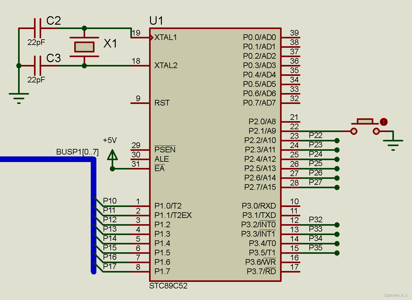 基于89C52的可调电压表设计（全部内容）_89c52模数转换-CSDN博客