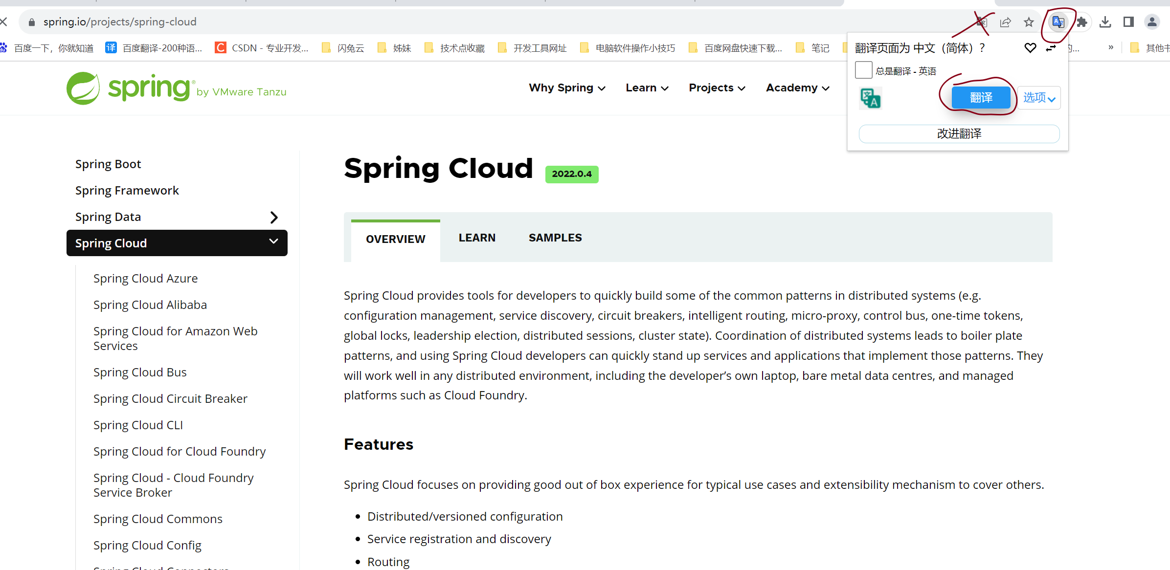 谷歌翻译插件Translate Web Pages-CSDN博客