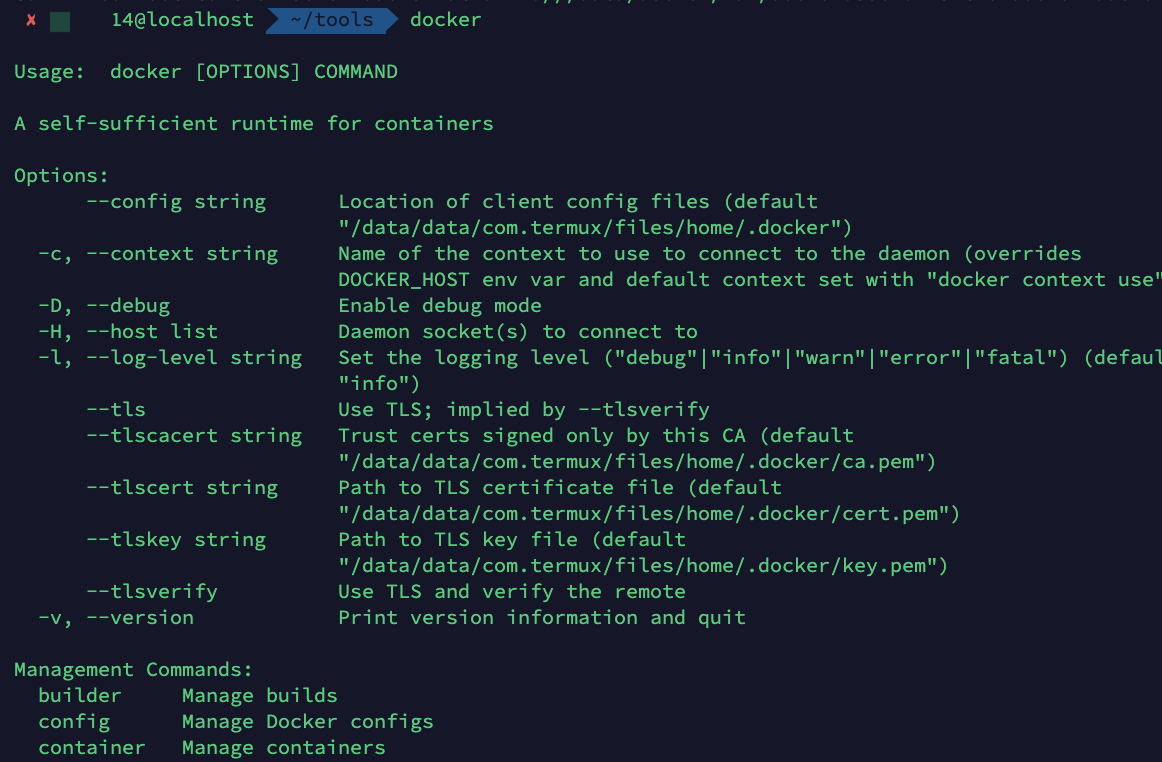 termux安装docker-CSDN博客