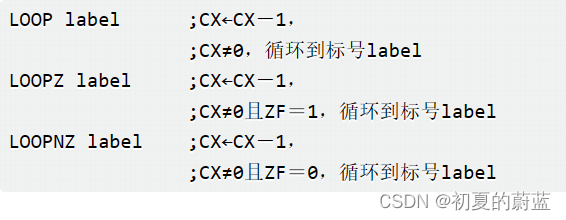 全网最详细汇编指令 控制转移指令（总结）jcc类控制转移语句 Csdn博客