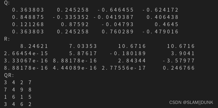 基于householder变换的QR分解_household变换 qr分解-CSDN博客