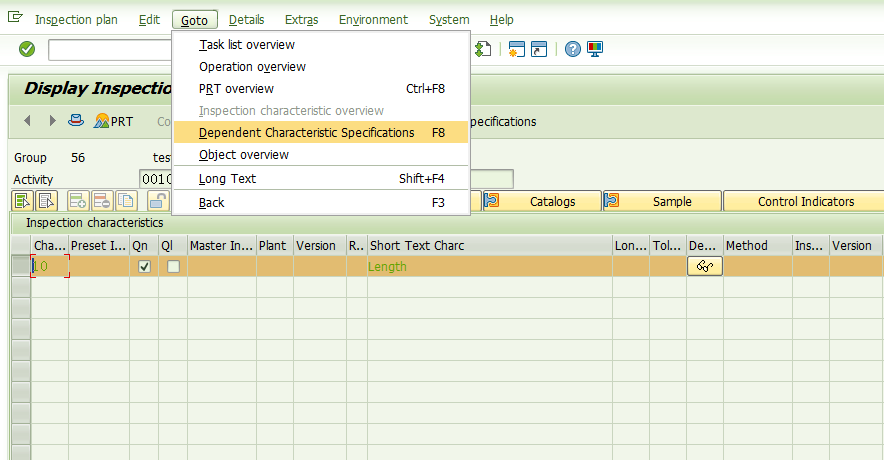SAP QM QP03显示一个含有Multiple Specs检验特性的检验计划-CSDN博客