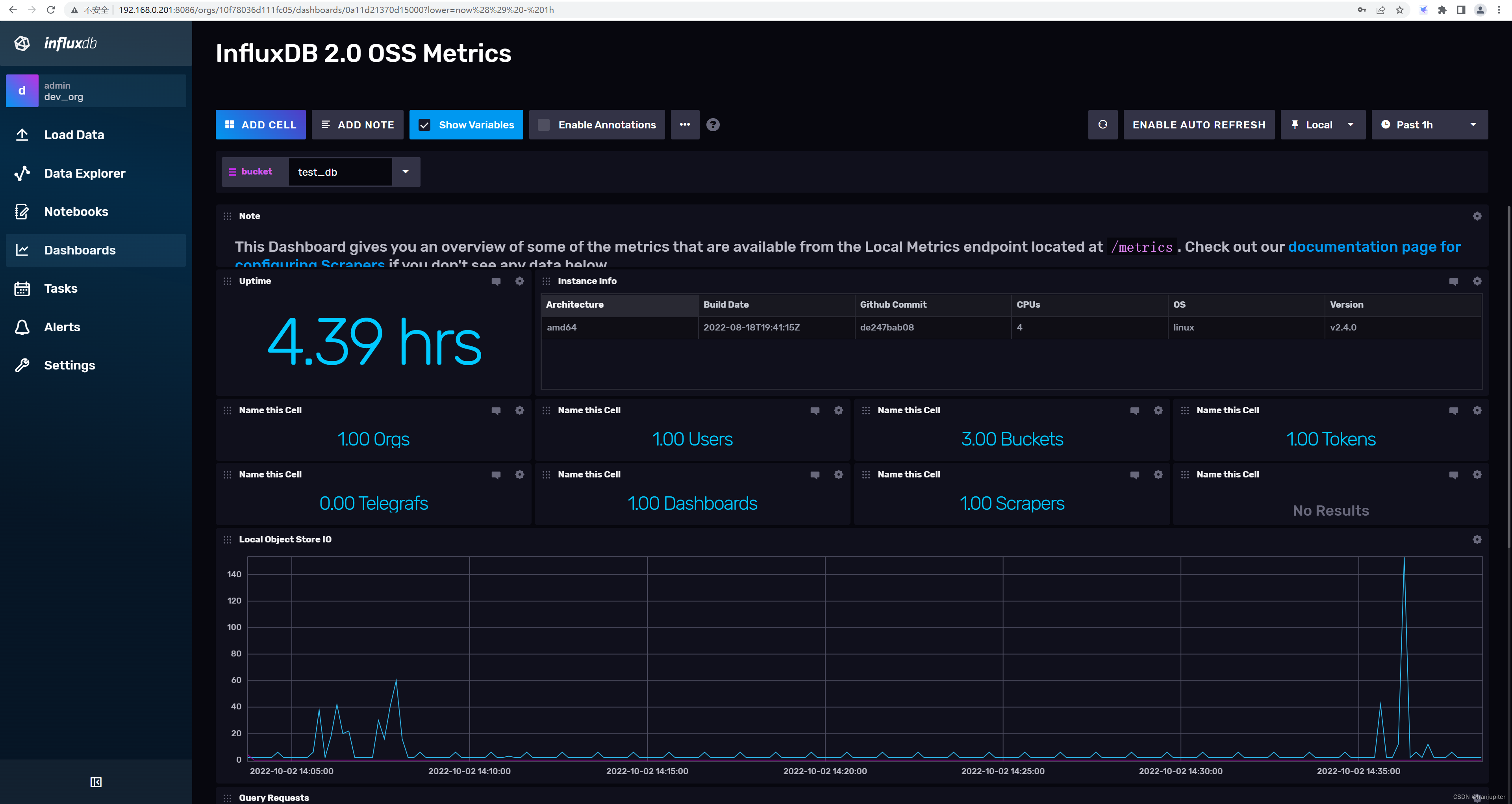 时序数据库 Influxdb240 Cenos79 环境的本地安装及简单使用influxdb24安装教程 Csdn博客 