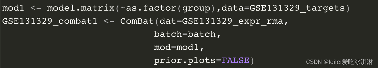 GEO单个数据集批次效应_rma数据集需要去批次吗-CSDN博客