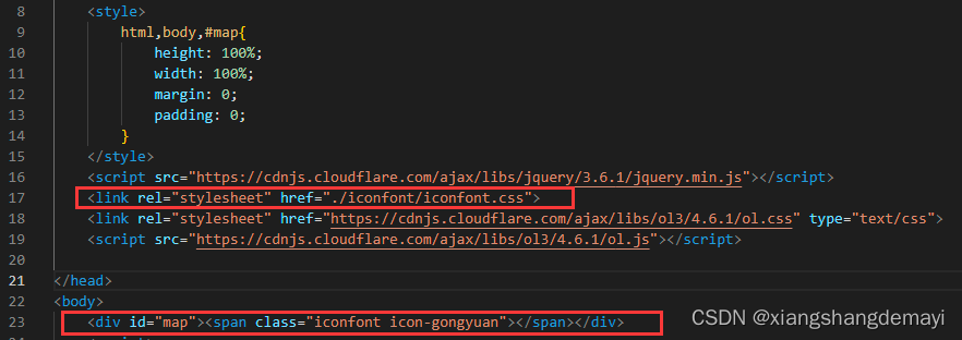 如何在openlayers中使用iconfont或font Awesome字体图标_openlayers 字体图标-CSDN博客