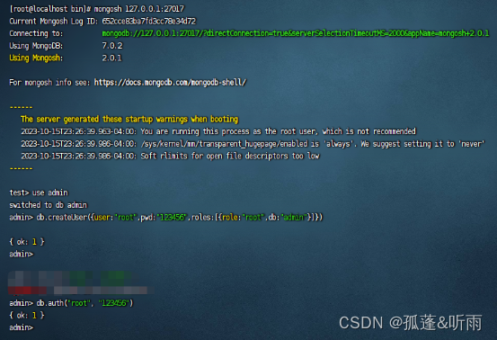 CentOS(Linux)离线安装MongoDB7.0详细教程（亲测可行）_linux安装mongodb7-CSDN博客