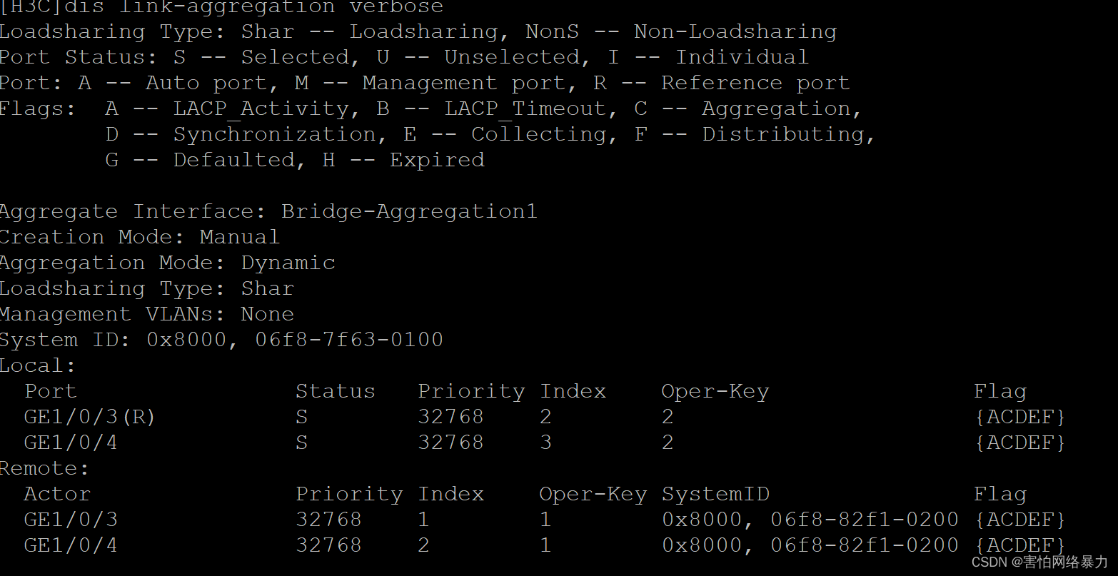 华三M-lag典型配置_华三mlag配置案例-CSDN博客