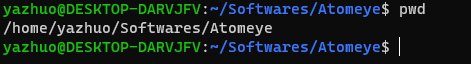 Win10 WSL安装Atomeye-CSDN博客