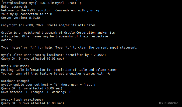 mysql8.0.30安装-Centos7_centos7安装mysql8.0.30-CSDN博客