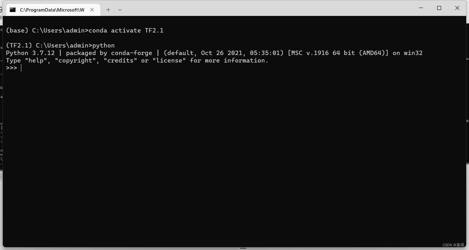 Tensorflow学习笔记①——Pycharm中的Tensorflow2.1安装教程（小白版本）_pycharm安装tensorflow-CSDN博客