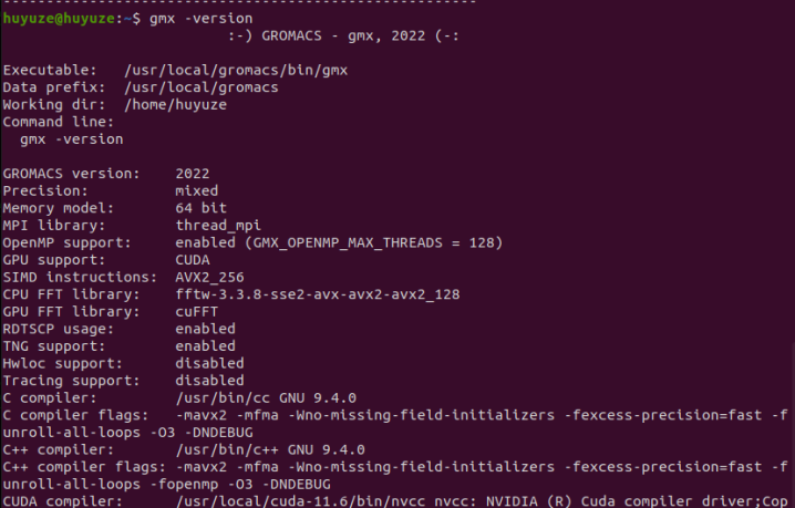Linux 中安装Gromacs（2022 GPU-CUDA）_gromacs安装教程linux-CSDN博客
