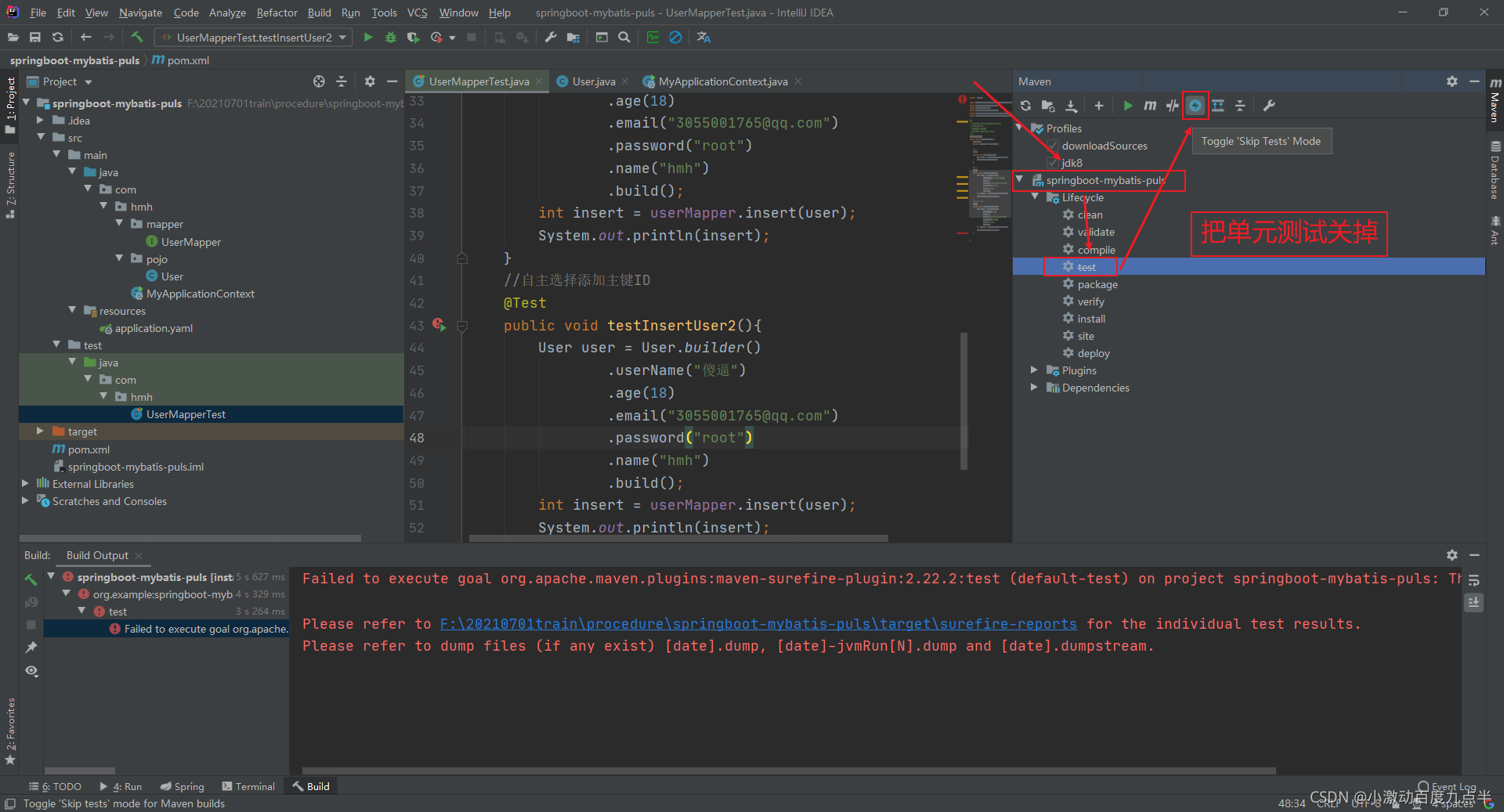 Failed To Execute Goal Org apache maven plugins maven surefire failed-to-execute-goal-org-apache-maven-plugins-maven-surefire