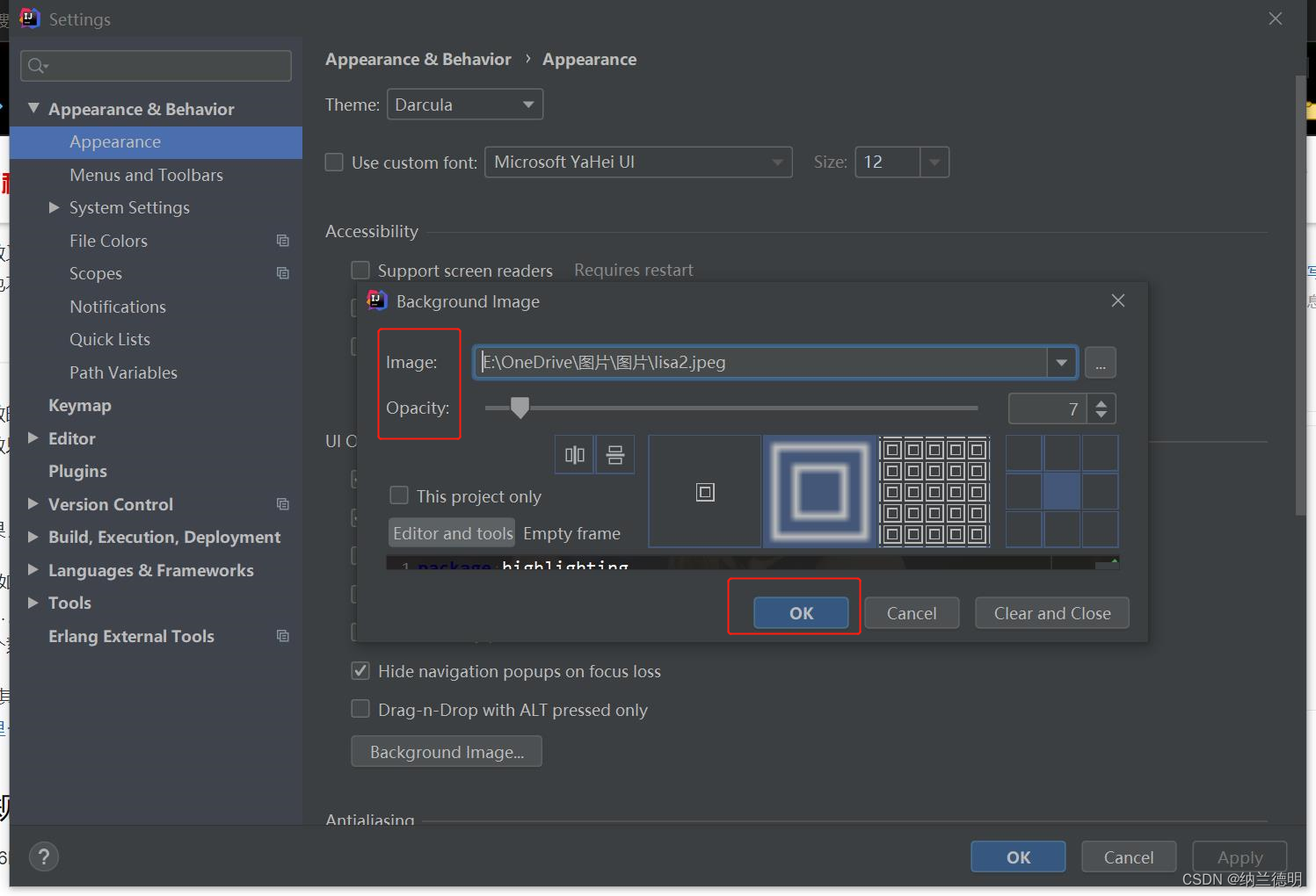 IntelliJ IDEA 2020.1添加背景图_idea里面可以插入图片吗-CSDN博客