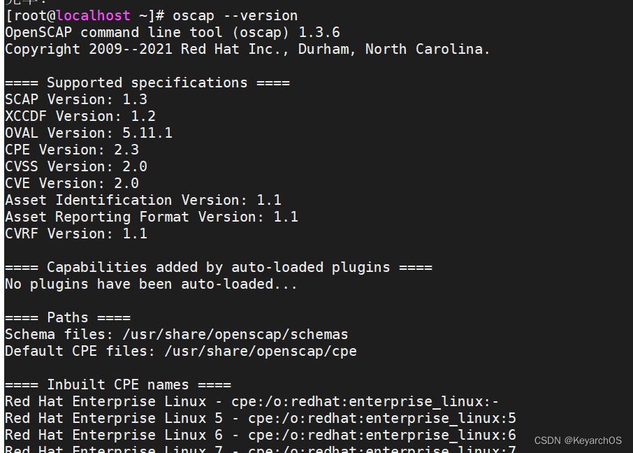 基于KOS的OpenSCAP安装与使用-CSDN博客
