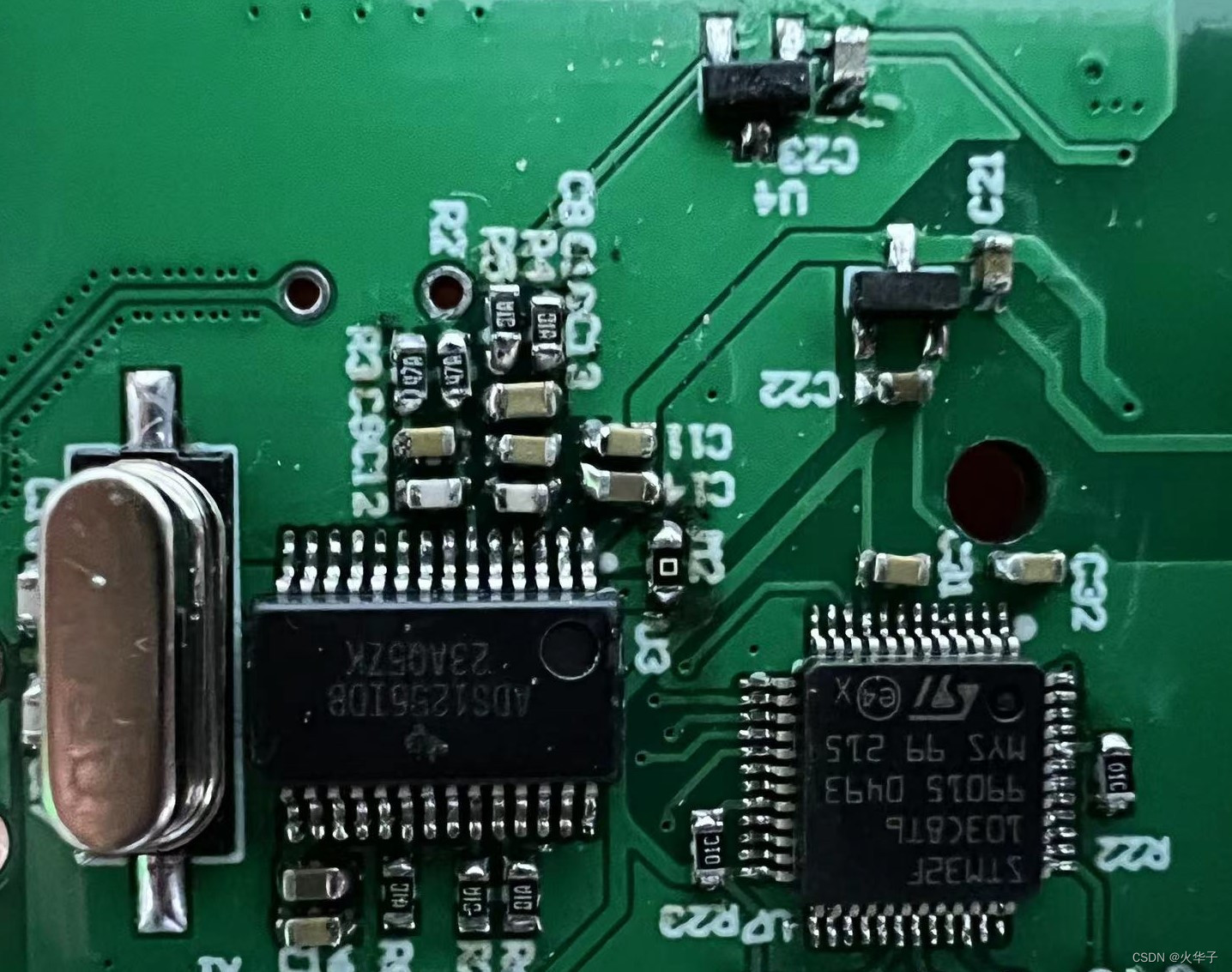 Stm32f103硬件spi驱动ads1256stm32 Ads1256 Csdn博客 