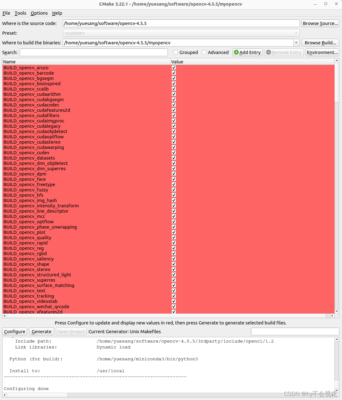 ubuntu22部署c++ 配置opencv4.5.5,opencv_contrib4.5.5,以及opencv下的cuda（cuda11.6,cudnn8.4.1）_ubuntu22.04 ...