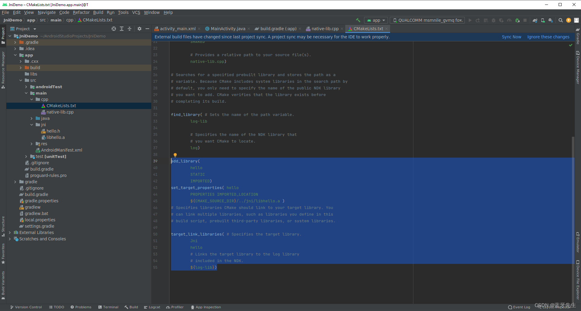 Android Studio Chipmunk | 2021.2.1 JNI_android studio chipmunk下载-CSDN博客