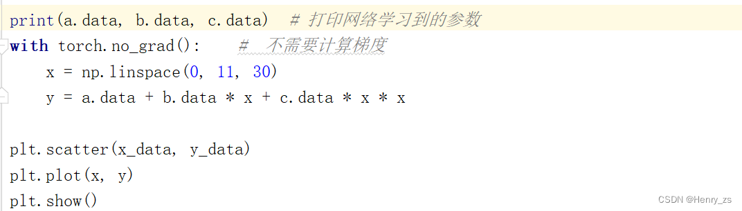 Pytorch 多项式回归pytorch梯度下降求多元函数 Csdn博客