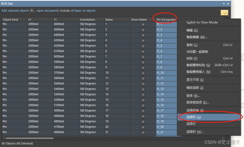 AD20原理图批量修改引脚名称_ad中原理图库批量引脚设置-CSDN博客