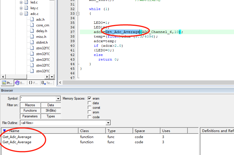 keil进行Go To Definition会跳出多个函数_go to definition of出来很多项-CSDN博客