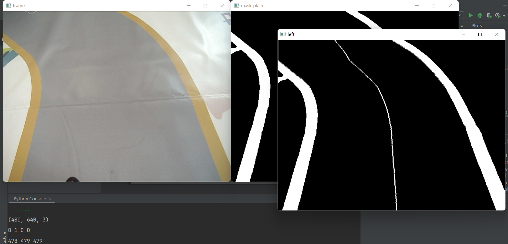 智能车巡线python-opencv_基于传统图像的巡线-CSDN博客