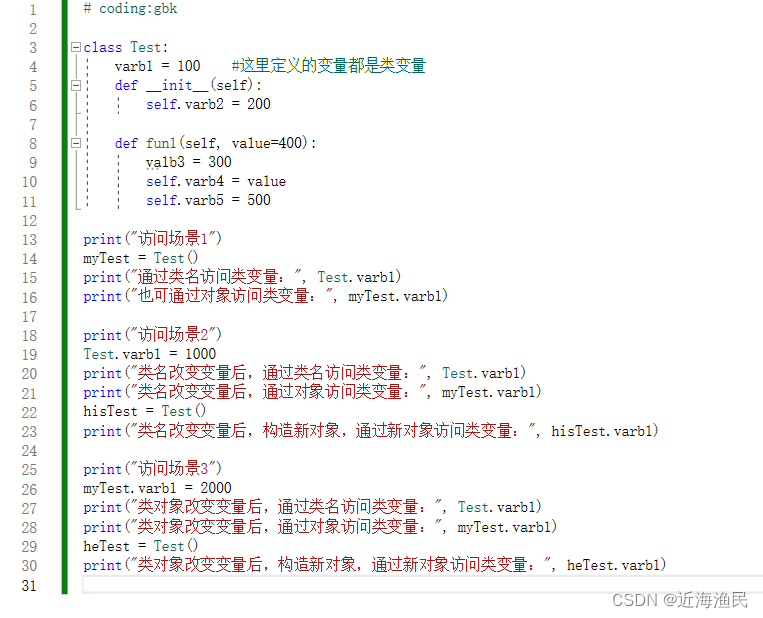 Python基础知识学习之：变量python 成员变量 Csdn博客