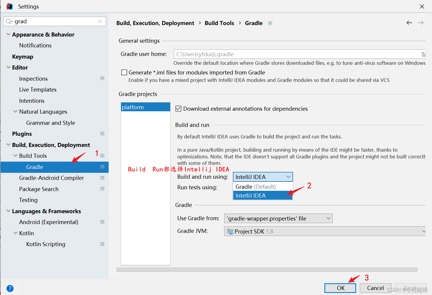 IDEA 使用 Gradle 构建出错时的乱码问题_gradle.properties 汉字不显示#-CSDN博客
