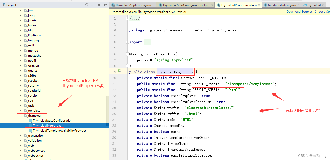 Springboot在哪配置视图的前缀和后缀？spring Boot 配置根据前缀去匹配 Csdn博客