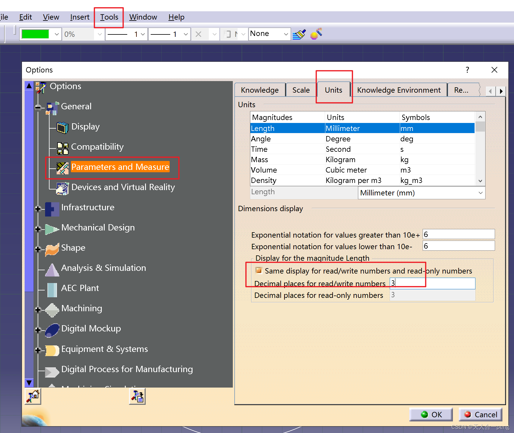 Catia 标注尺寸小数点后位数设置_catia设置小数点位数-CSDN博客