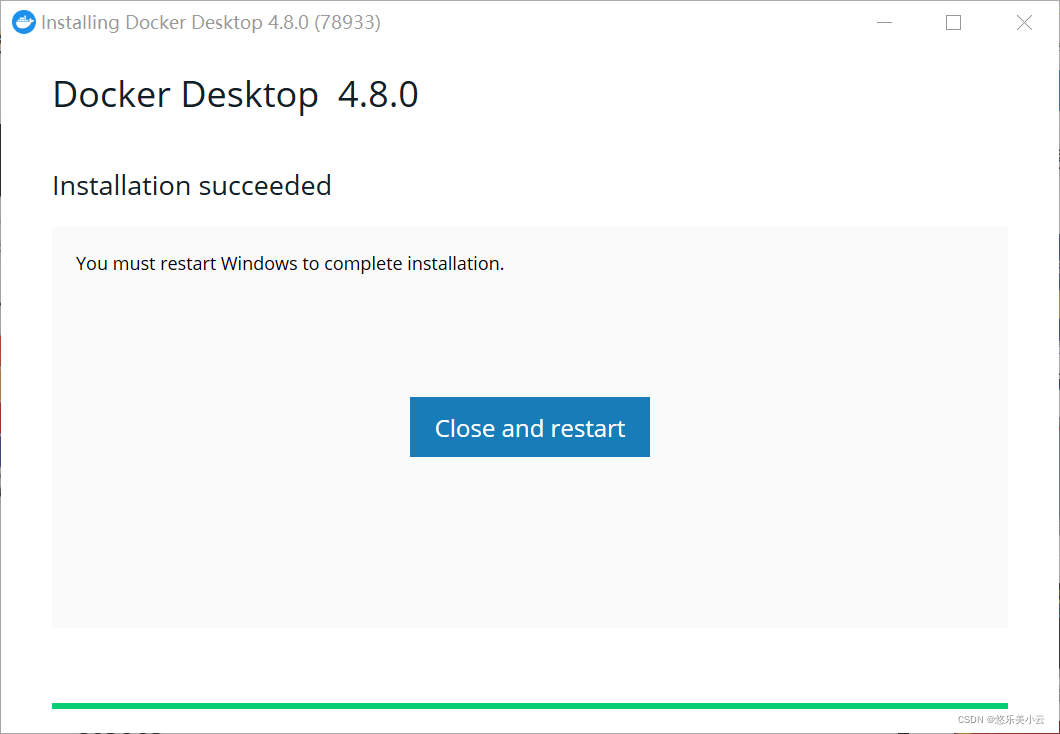 Windows10上docker和kubernetes的安装use Wsl2 Instead Of Hyper V Csdn博客