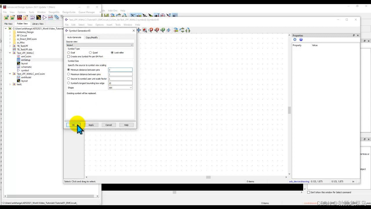 ADS AUTOMATIC EM COSIMULATION-CSDN博客