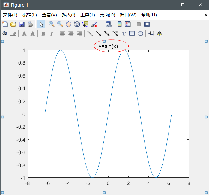 matlab画图曲线标注
