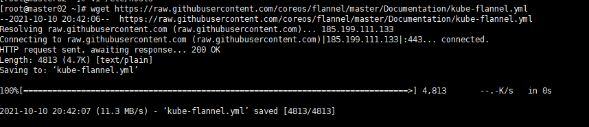 在centos7上部署k8s时报“Unable to establish SSL connection.“错误解决方法_flannel.tar kube-flannel.yml unable ...