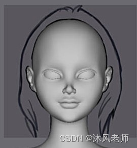 3DMAX游戏角色头发建模教程_max人物头发建模-CSDN博客