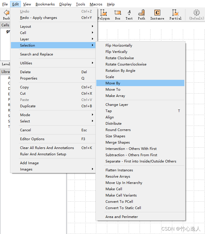 Klayout之指定图形到特定坐标_版图套刻-CSDN博客