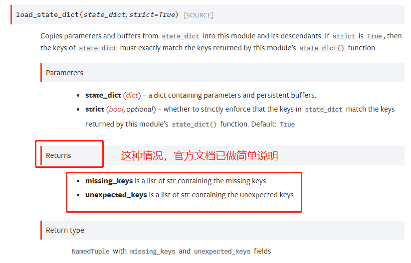Missing Key S In State Dict Unexpected Keys 模型加载 [torch Load] 报错