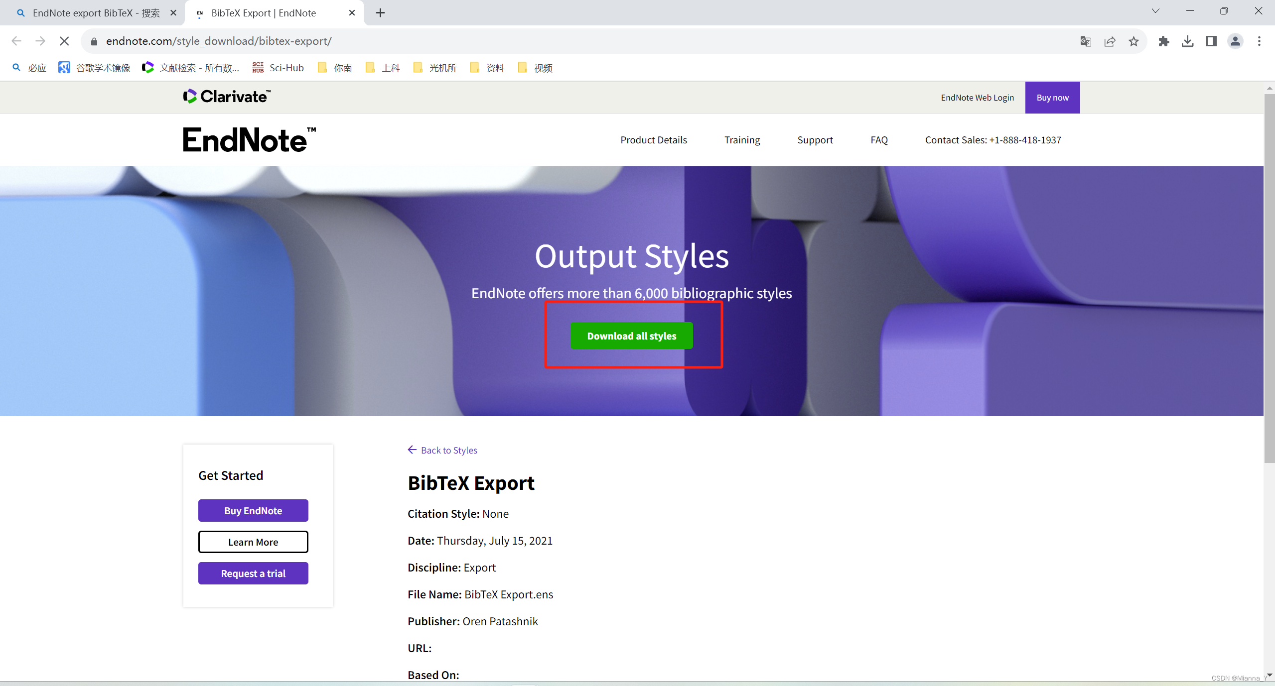 EndNote21学习tips_endnote21怎么导入文献-CSDN博客